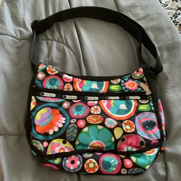 Lesportsac | Bags | Colorful Crossbody Purse | Poshmark